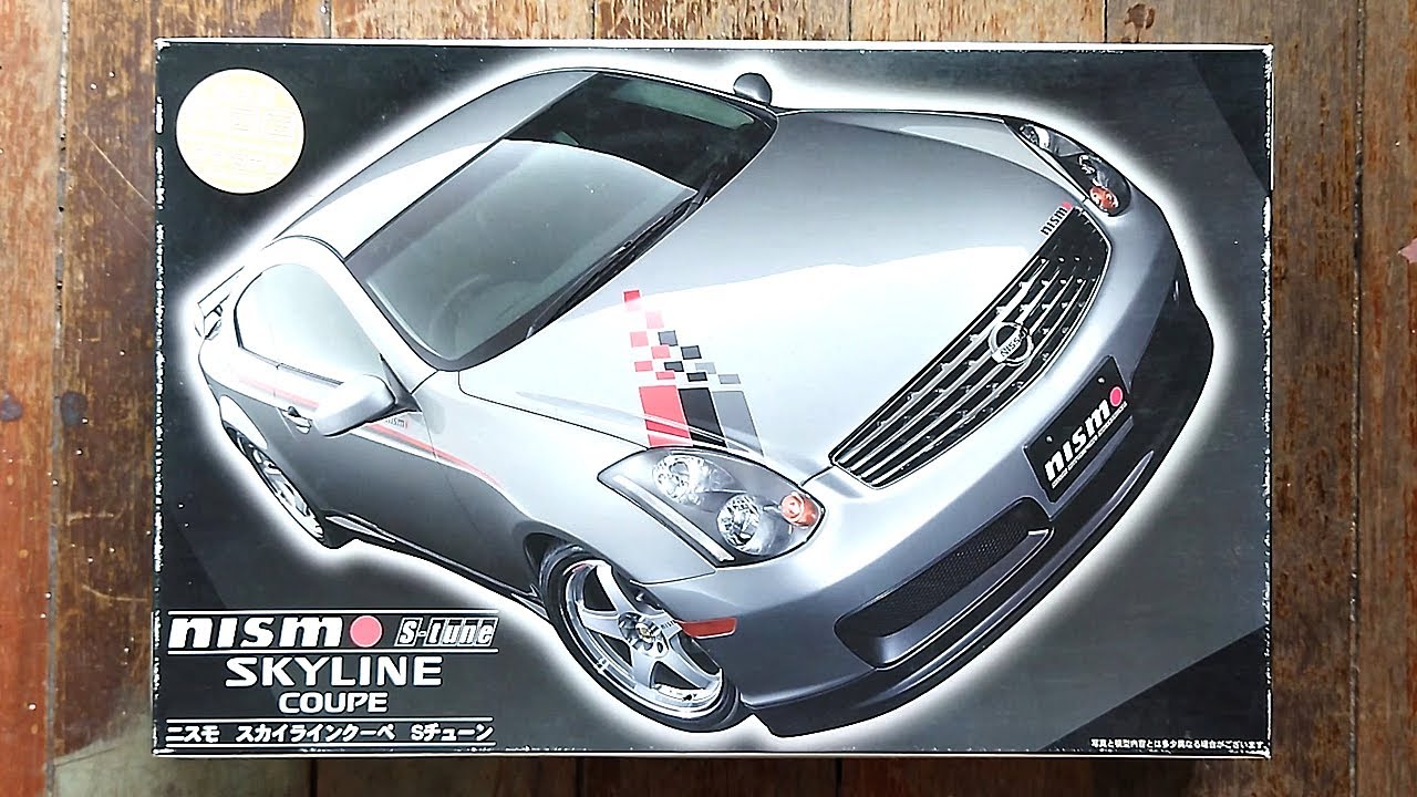 Fujimi 1/24 Nissan Skyline Coupe V35 NiSMO S-tune | Plastic Model Kit ...