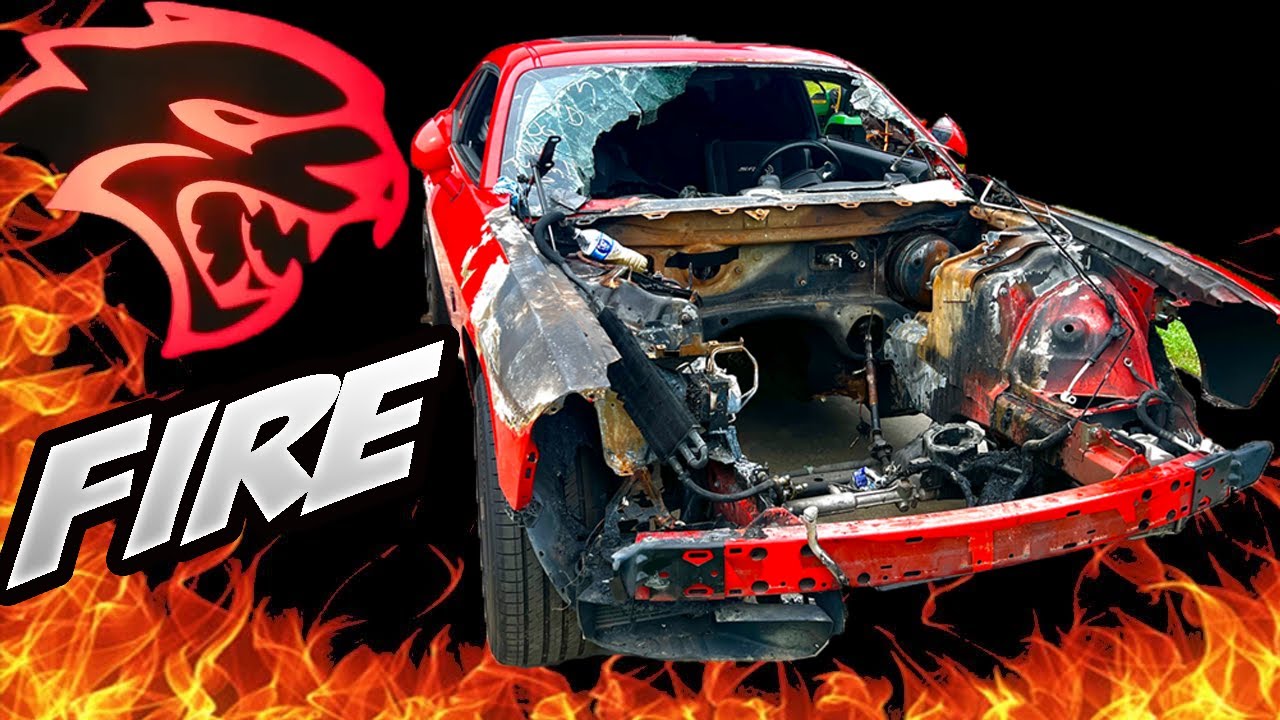 WHY MY HELLCAT CAUGHT ON FIRE - YouTube