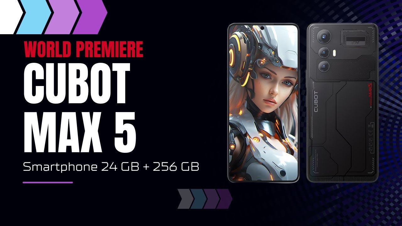 World Premiere CUBOT MAX 5 - YouTube