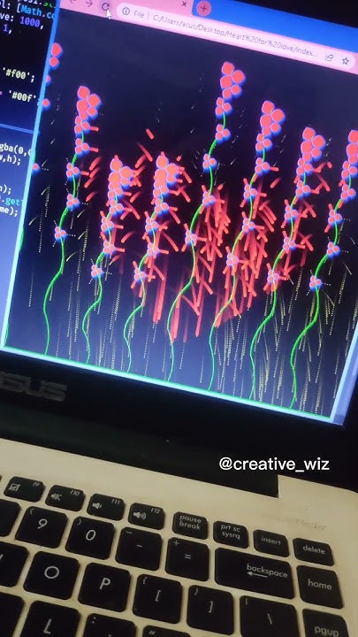 Heart Blooming Animation | HTML CSS JAVASCRIPT #trending #javascript #shorts - YouTube