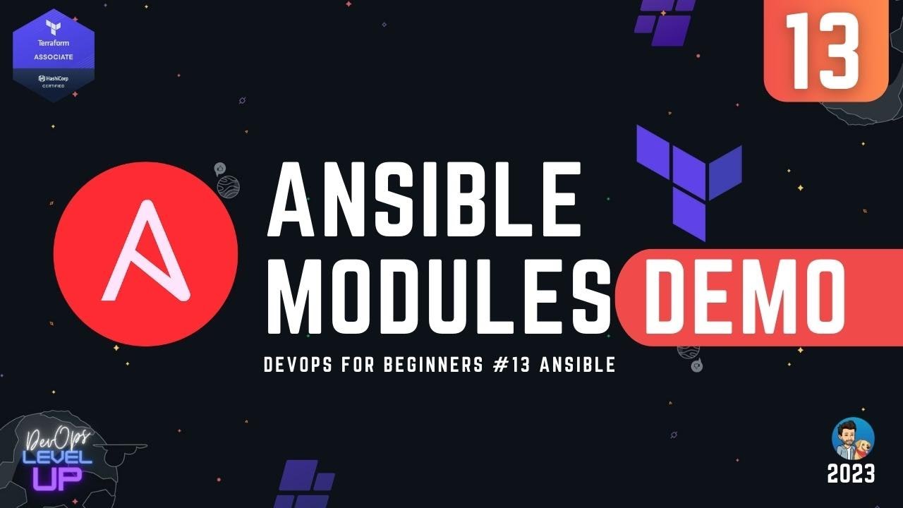 DevOps for Beginners #13 Hands on Demo for Ansible Modules - YouTube