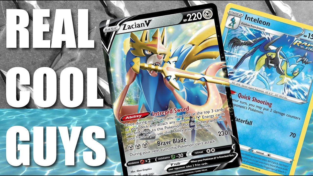 Zacian V and Quick Shooting Inteleon!! New Partner Who Dis?? *POKEMON ...