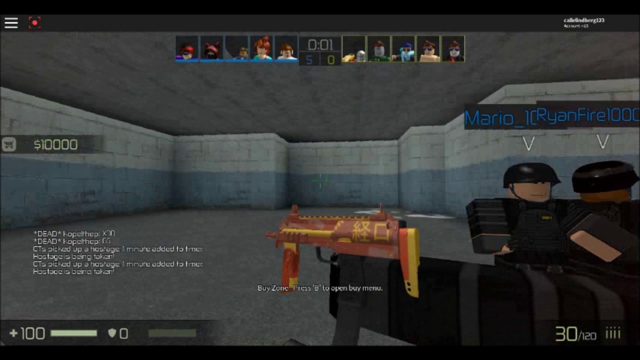 Counter Blox Roblox Offensive #1 - YouTube