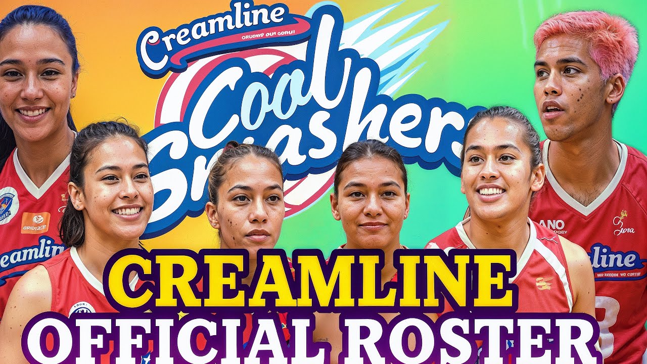 Creamline Cool Smashers Official Lineup | Premier Volleyball League ...