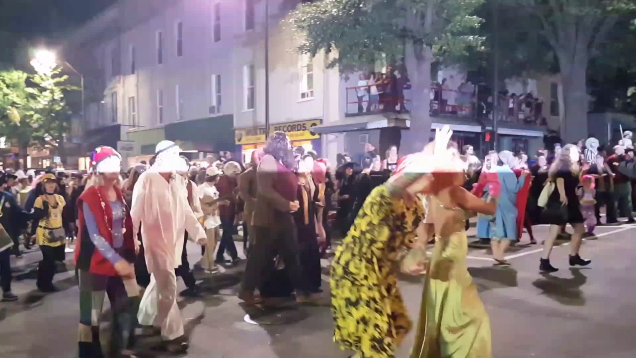 The Wild Rumpus Annual Halloween parade - Athens, GA October 2016 - YouTube