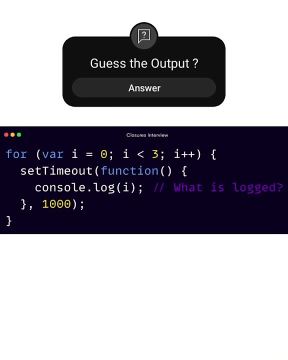 Guess The Output Javascript Interview Question Shorts Youtube