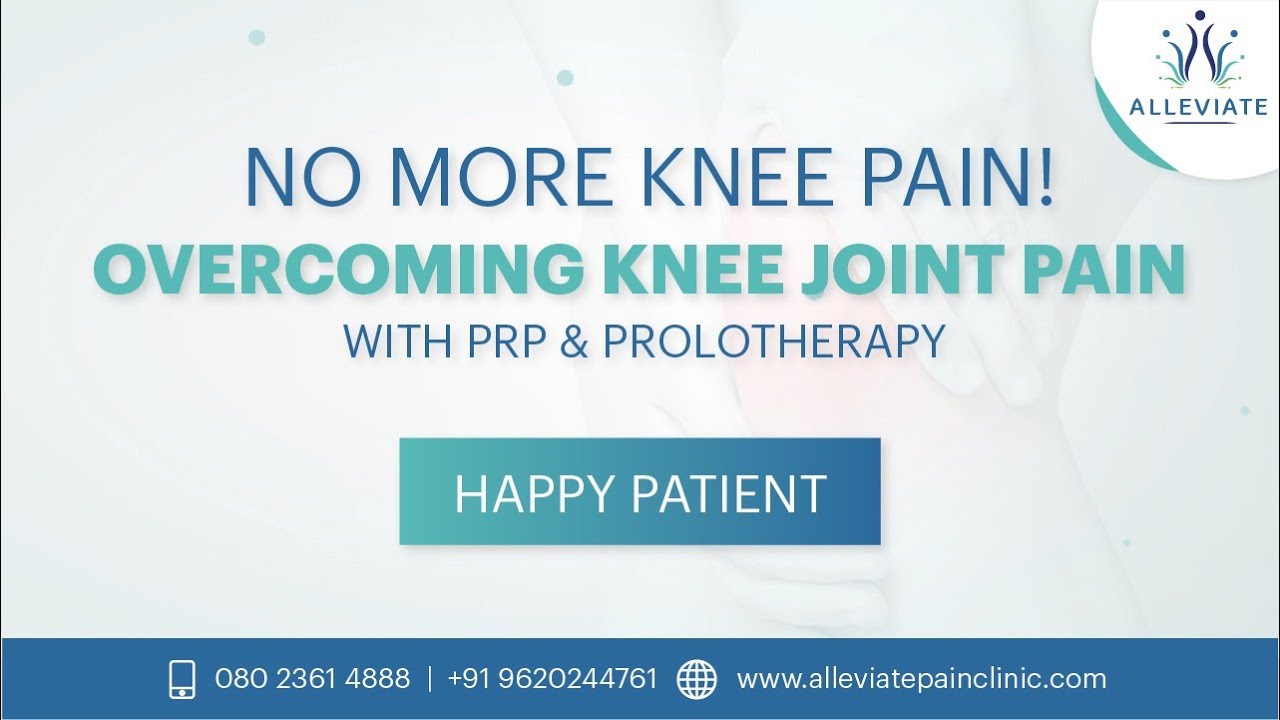 Patient Testimonial: Winning Over Knee Pain without Surgery | #PRP # ...
