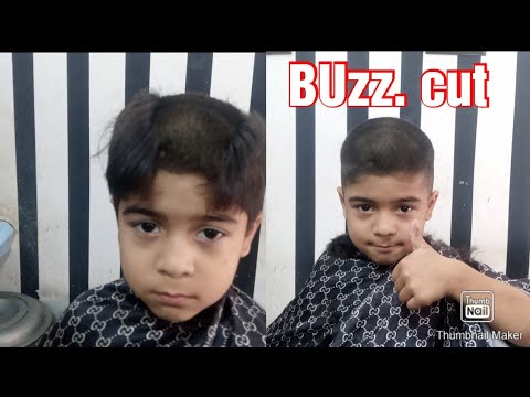 💈A little boy in summer vacation Buzz cut🔥||A Pakistani 🇵🇰 boy buzz cut ...