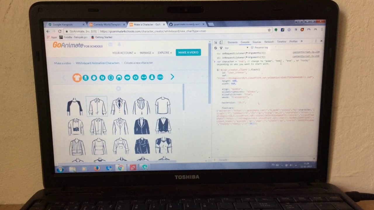How to get comedy world back in GoAnimate for school - YouTube