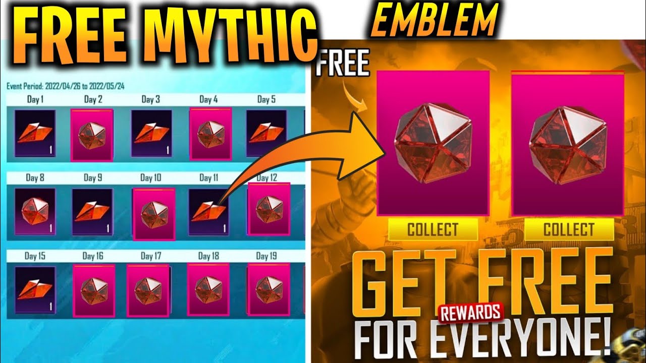 GET FREE MYTHIC EMBLEM FREGMINT IN BGMI 🥰|| BGMI 2.9 UPDATE MYTHIC ...