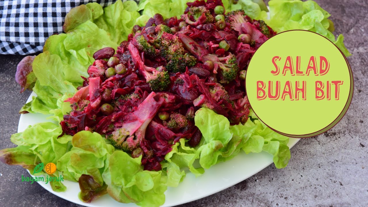 Resep Salad Buah Bit - YouTube