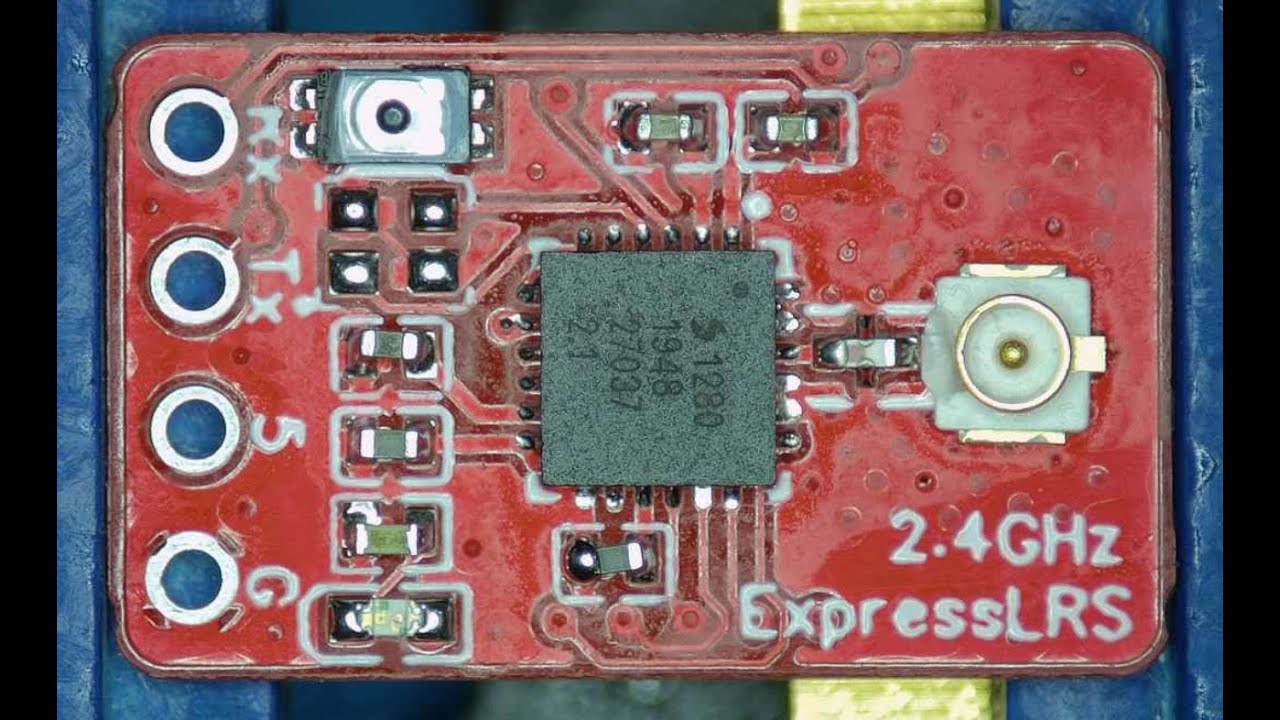 ExpressLRS 2.4GHz Nano Receiver build - YouTube