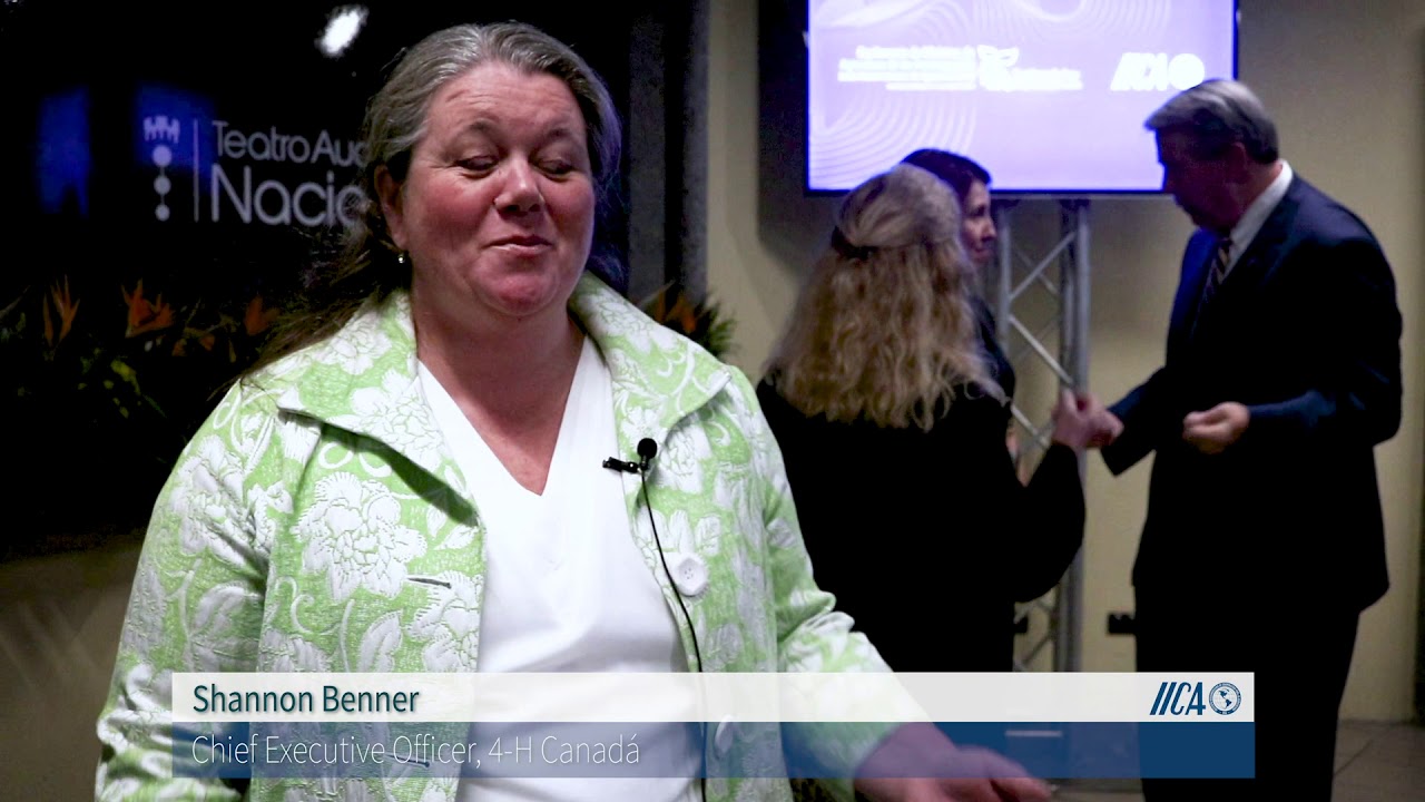 Shannon Benner, Chief Executive Officer, 4-H Canadá - YouTube