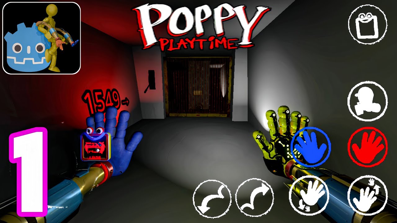 Poppy Playtime Chapter 7 Mobile New! Fanmade Part 1 Gameplay ...