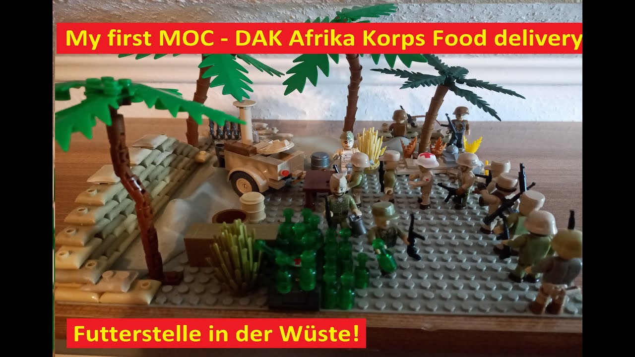 Futtern wie bei Rommel! Lego/Cobi 2. Weltkrieg - My First MOC. Feed ...