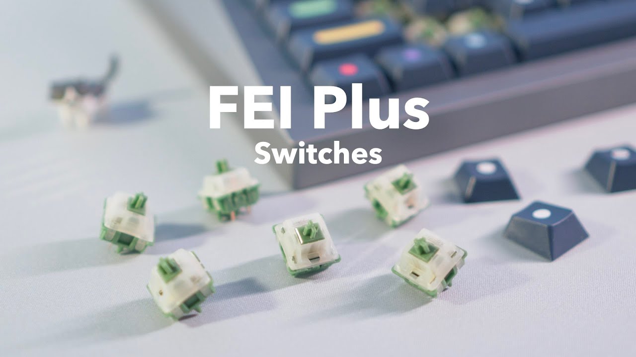 FEI Plus Switch Typing Sounds - YouTube