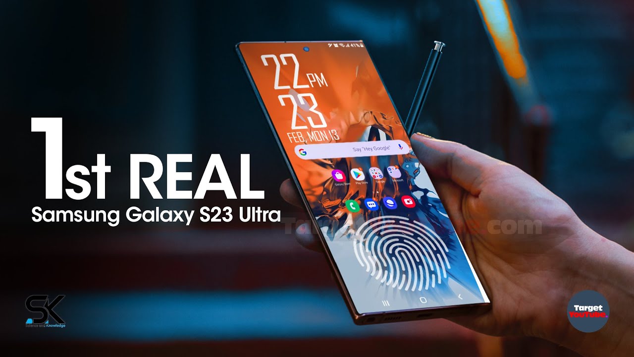 Samsung Galaxy S23 Ultra - Finally, FIRST REAL - YouTube
