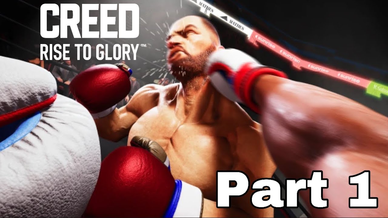 LETS PLAY CREED IN VR!!! Creed-rise to glory legacy mode!!! (Part 1 ...
