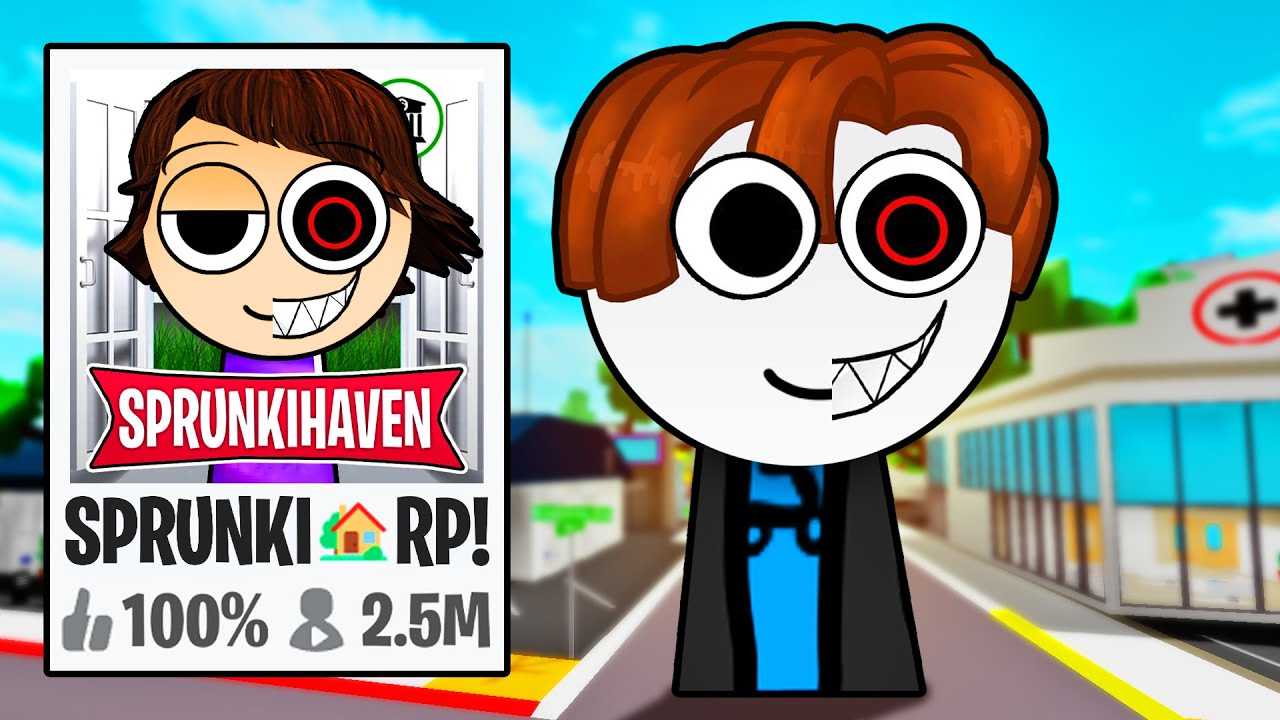 I Created SPRUNKI Roblox! - YouTube
