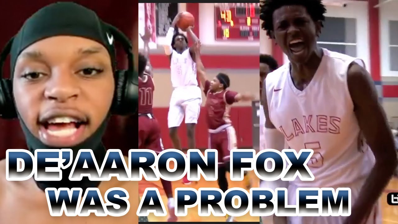 De'Aaron Fox was a PROBLEM in HS - 50 pt Game Highlights Ballislife ...