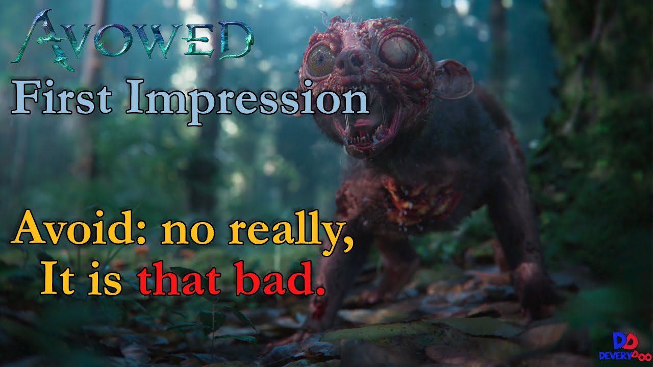 Avowed First Impression: Avoid. - YouTube