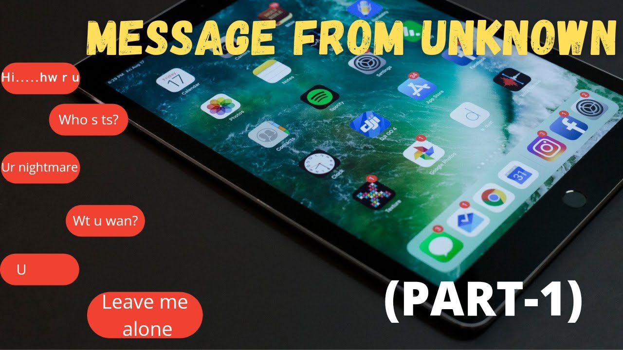 An Unknown Message (part 1) - YouTube
