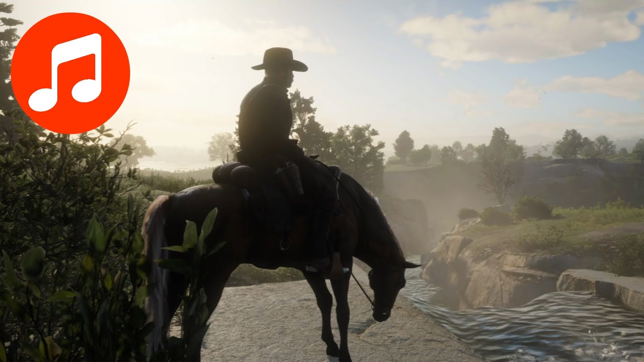 By The River 🎵 Relaxing RED DEAD REDEMPTION 2 Ambient Music & Ambience ...