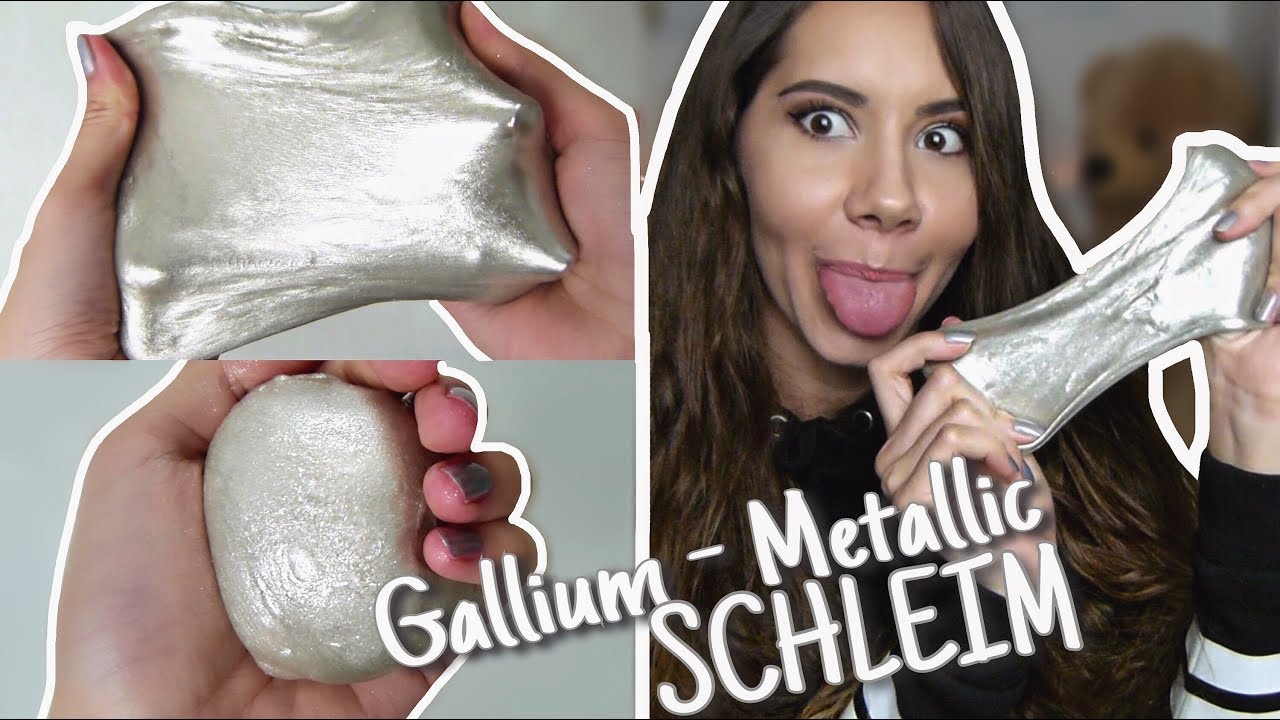 DIY Gallium - Metallic SCHLEIM | Valeria Greb - YouTube