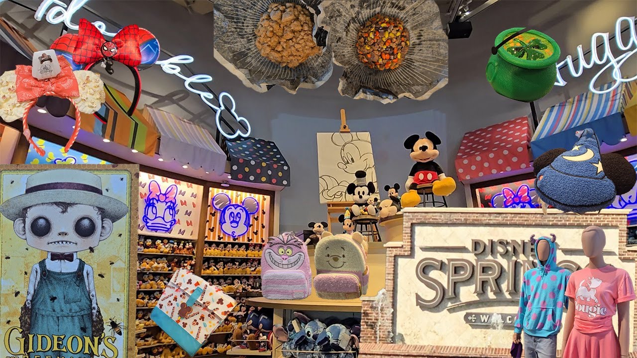 ディズニースプリングスで春のショッピング/New Spring Merchandise at Disney Springs - YouTube