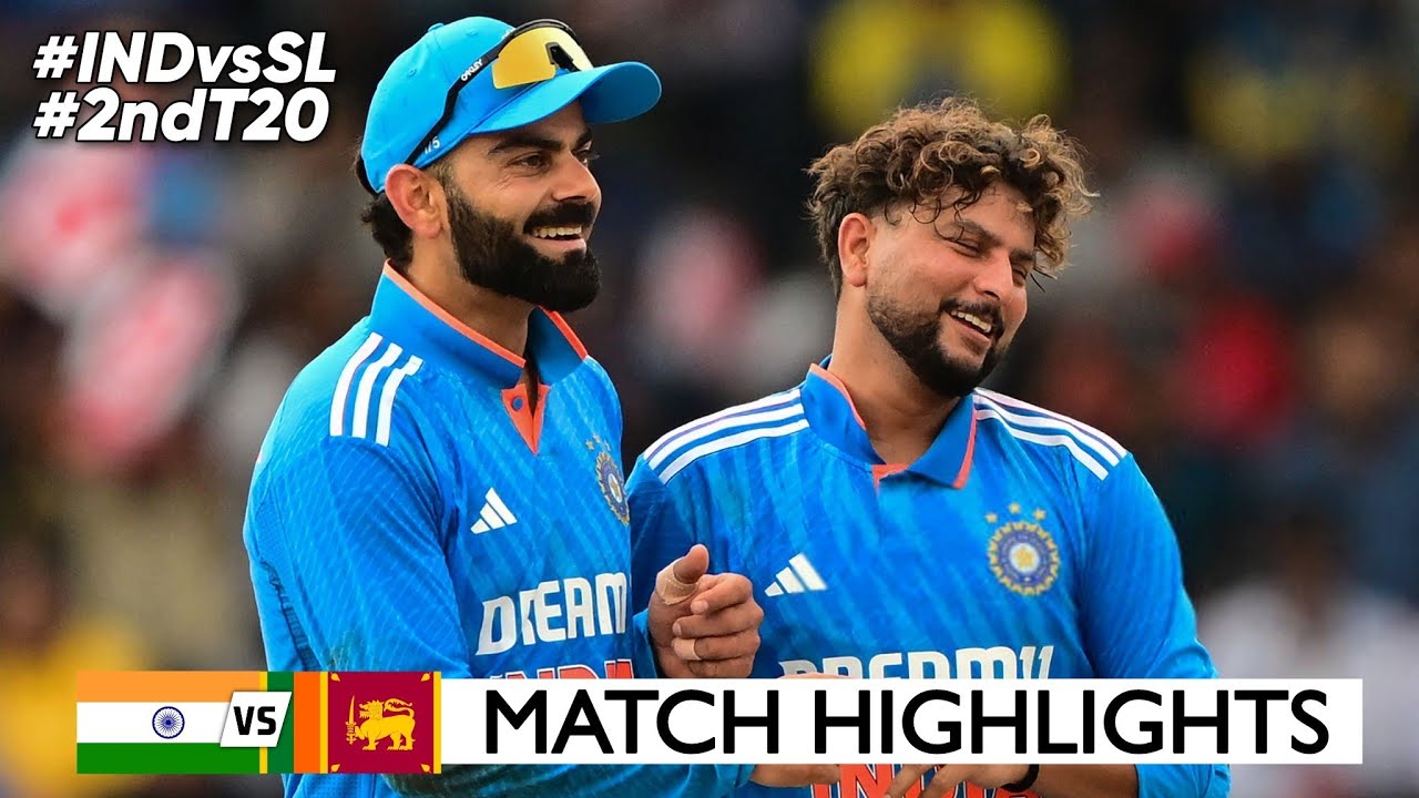 India vs Sri Lanka 2nd ODI Highlights 2024 | India vs Sri Lanka | IND ...
