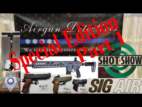 SHOT SHOW 2020 Sig Sauer, SIG AIR - YouTube