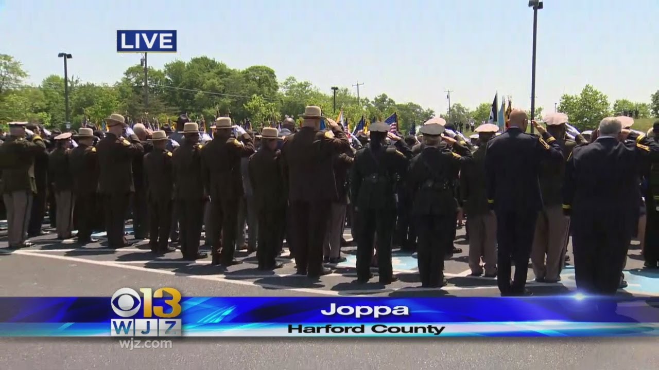 Funeral To Honor Slain Maryland Police Officer Amy Caprio - YouTube