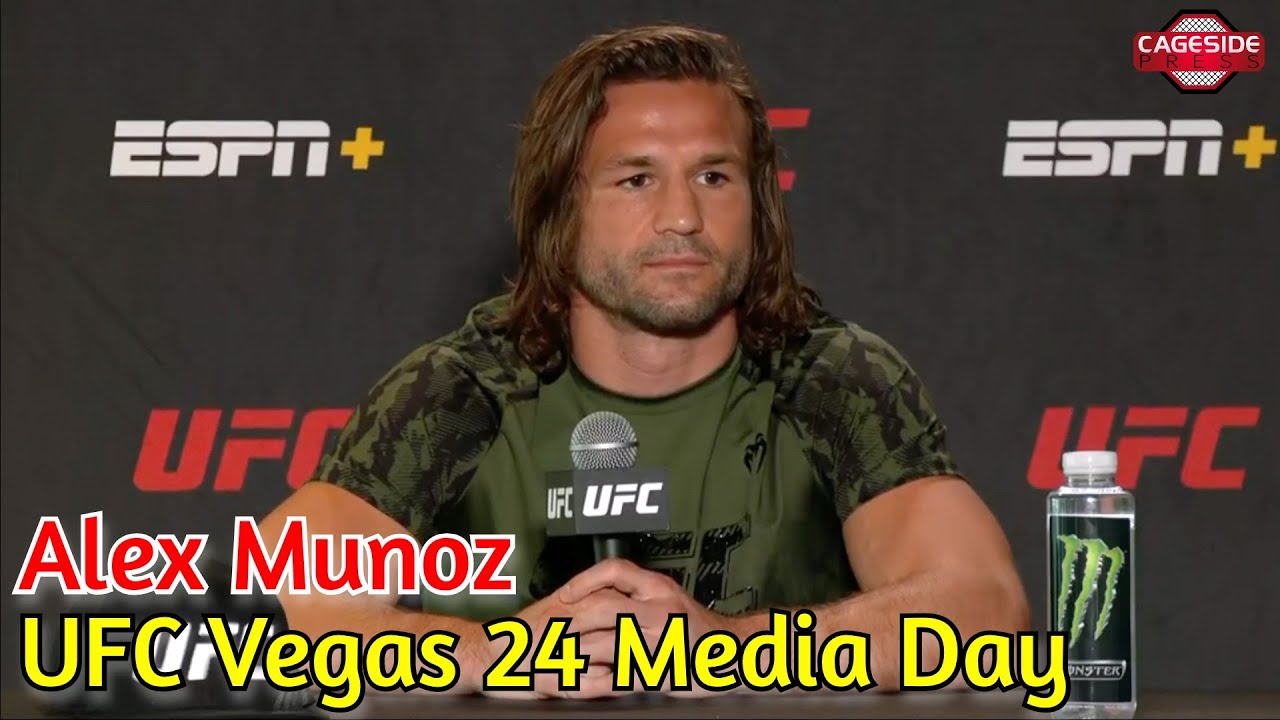 Alex Munoz on Facing Luis Pena | UFC Vegas 24 - YouTube