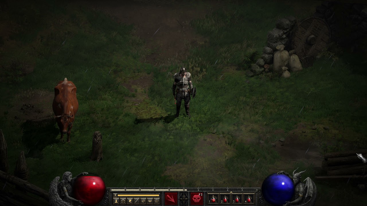 Diablo 2 vs Diablo 2 Resurrected | Graphics comparison part 1 - YouTube