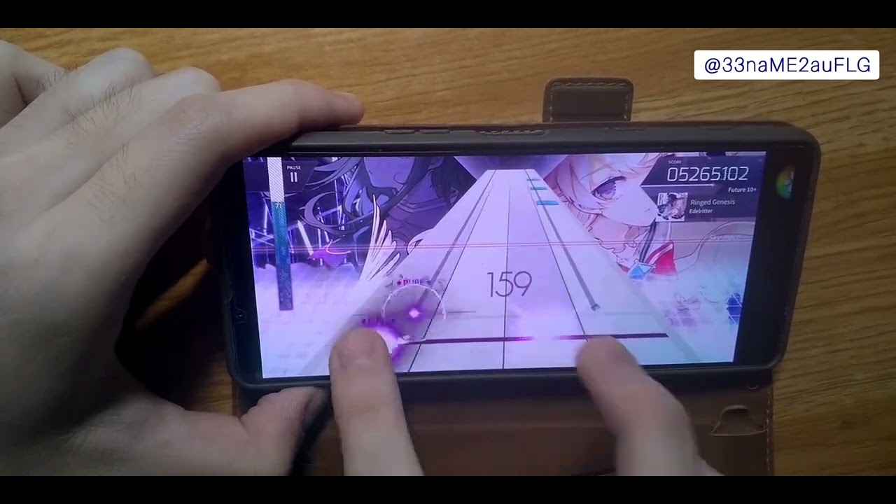 【Arcaea】Ringed Genesis 片手クリア(Easy無し)【One Hand】 - YouTube