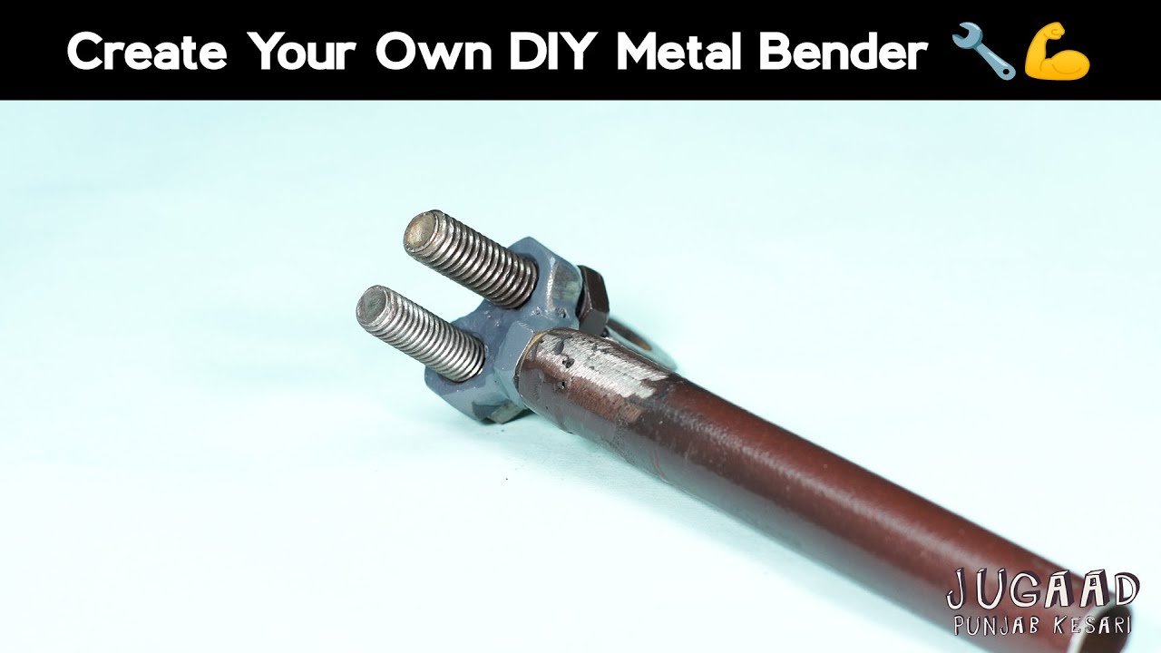 Create Your Own DIY Metal Bender and Shape Metal Like a Pro 🔧💪 - YouTube