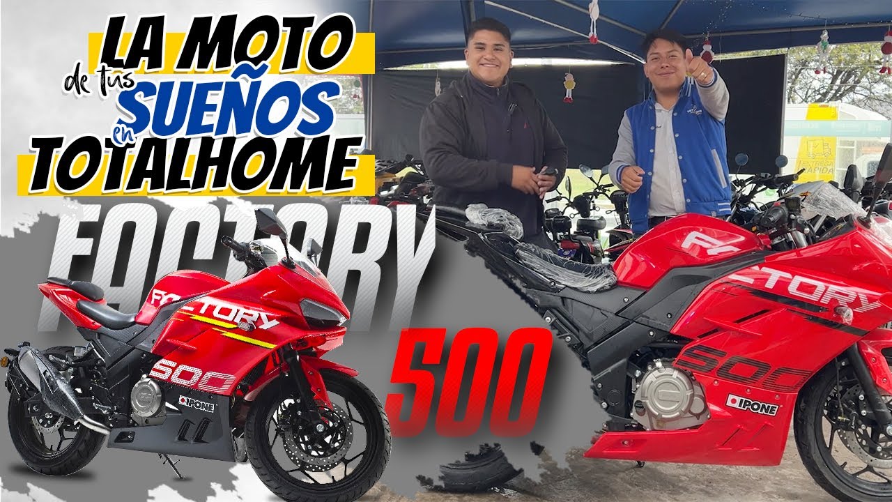 Nueva moto Factory 500 - YouTube
