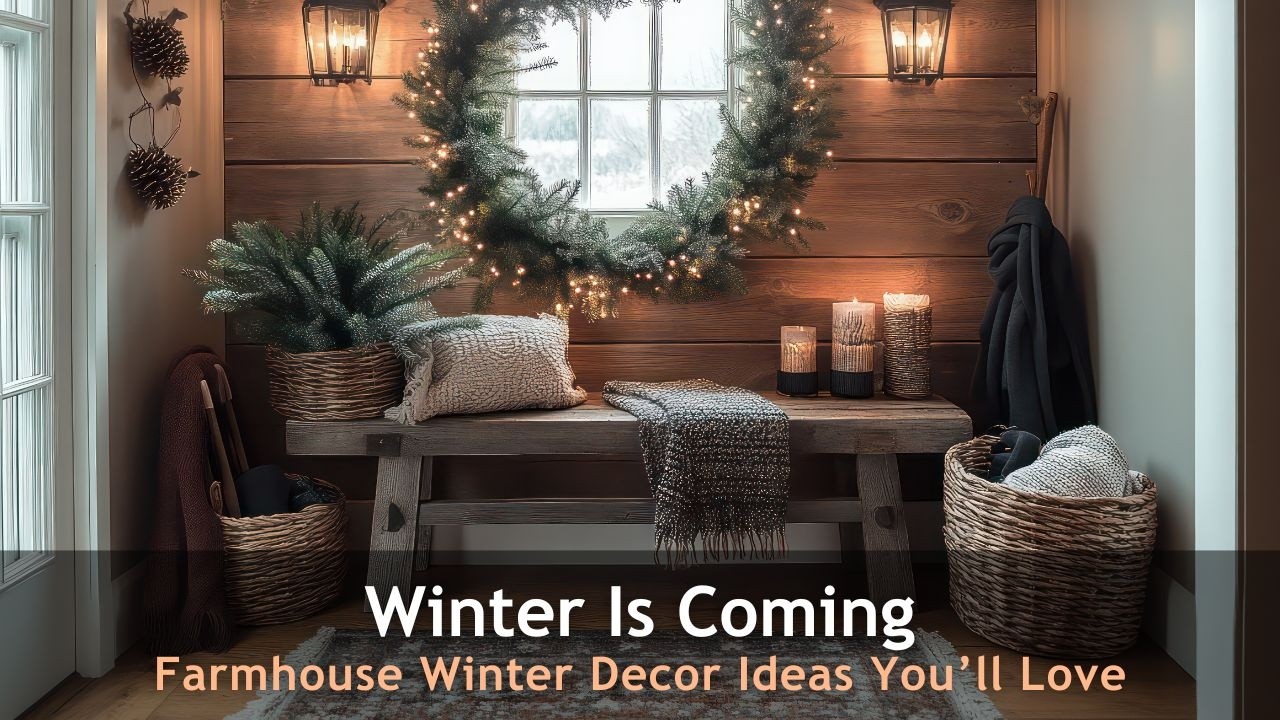 Get Ready for Winter: Farmhouse Winter Decor Ideas You’ll Love - YouTube