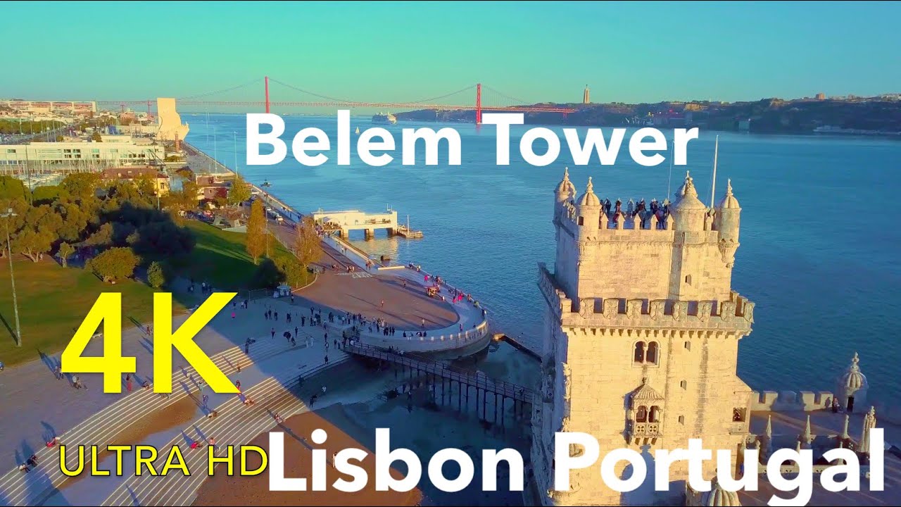 Belem Tower in Lisbon, Portugal in 4K Ultra HD - YouTube