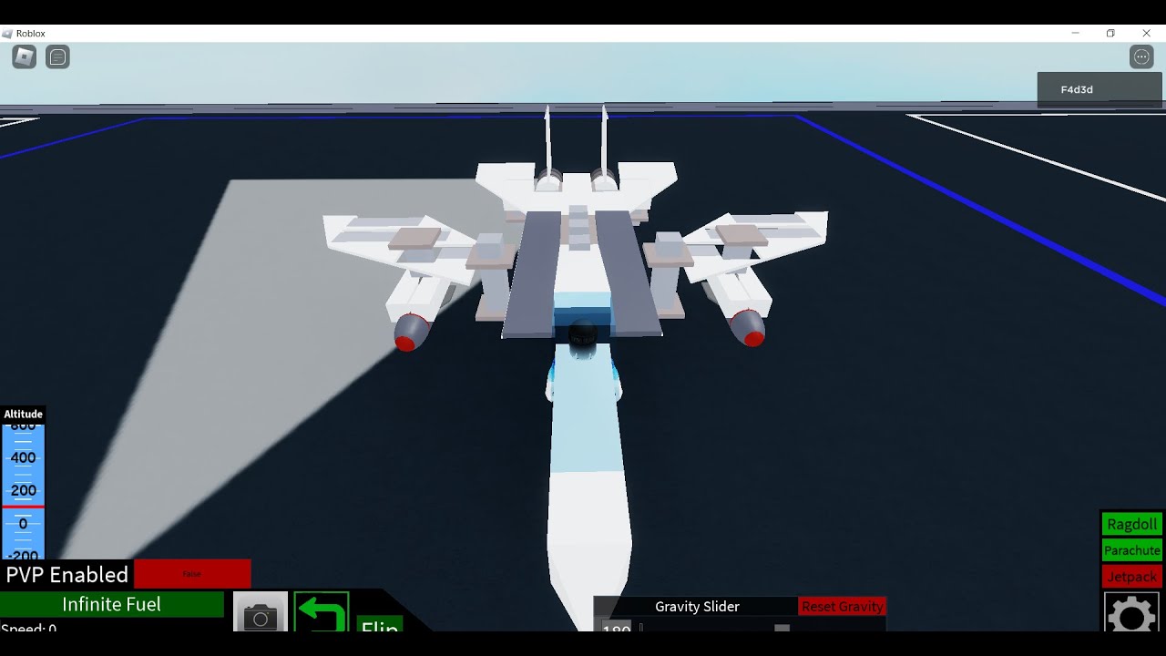 Roblox plane crazy Mini F - 14 tutorial! - YouTube