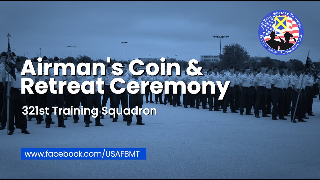 321st Training Squadron Airman's Coin and Retreat Ceremony -- November ...
