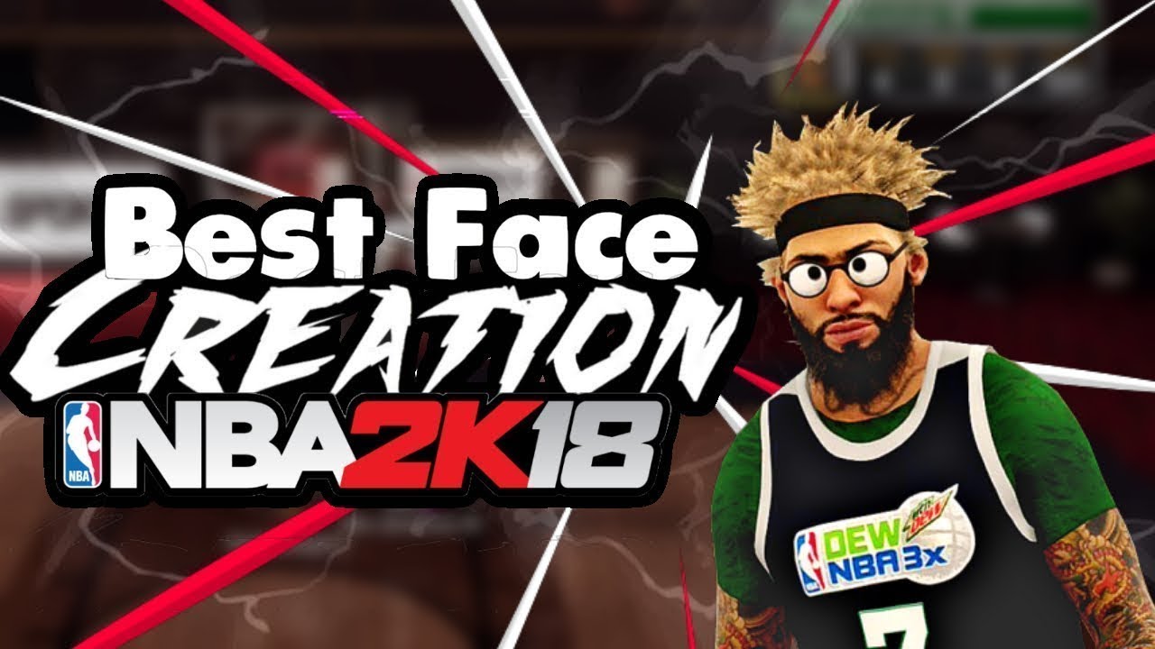 BEST FACE CREATION ON NBA 2K18•SpartanJAK23 FACE CREATION - YouTube