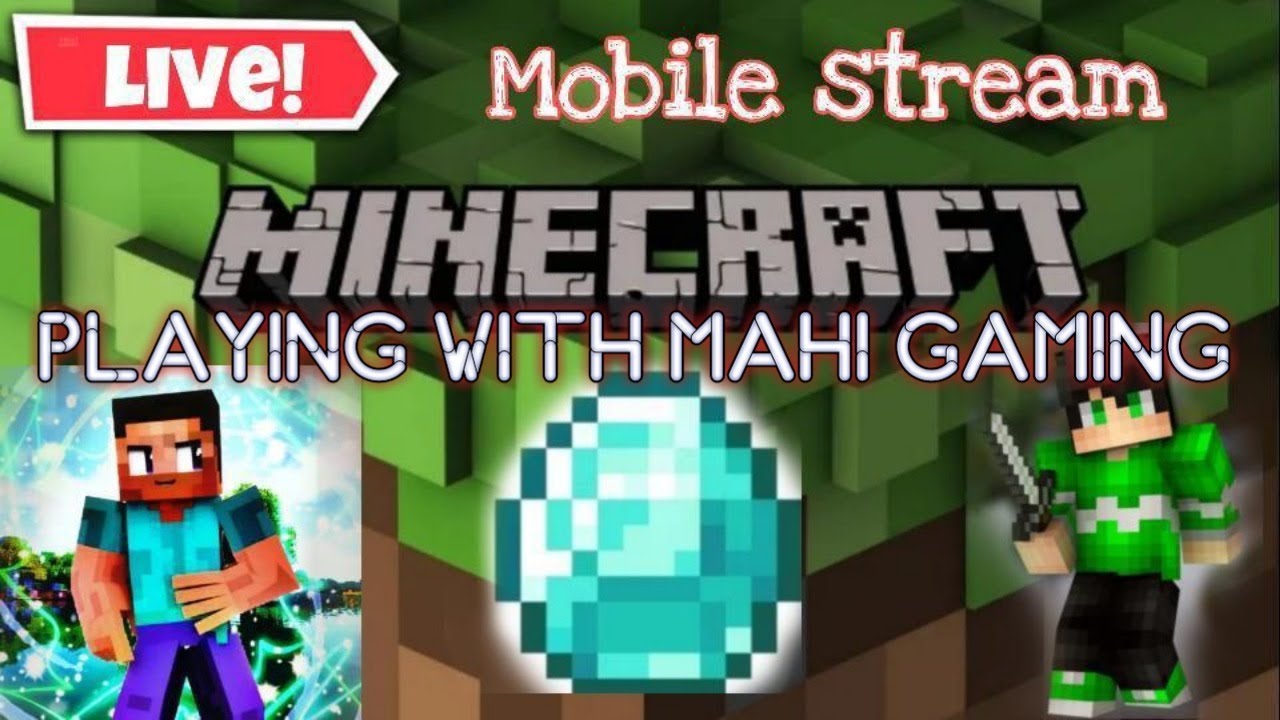 Collab with Mahi Gaming//Minecraft Survival Series Part-1 - YouTube