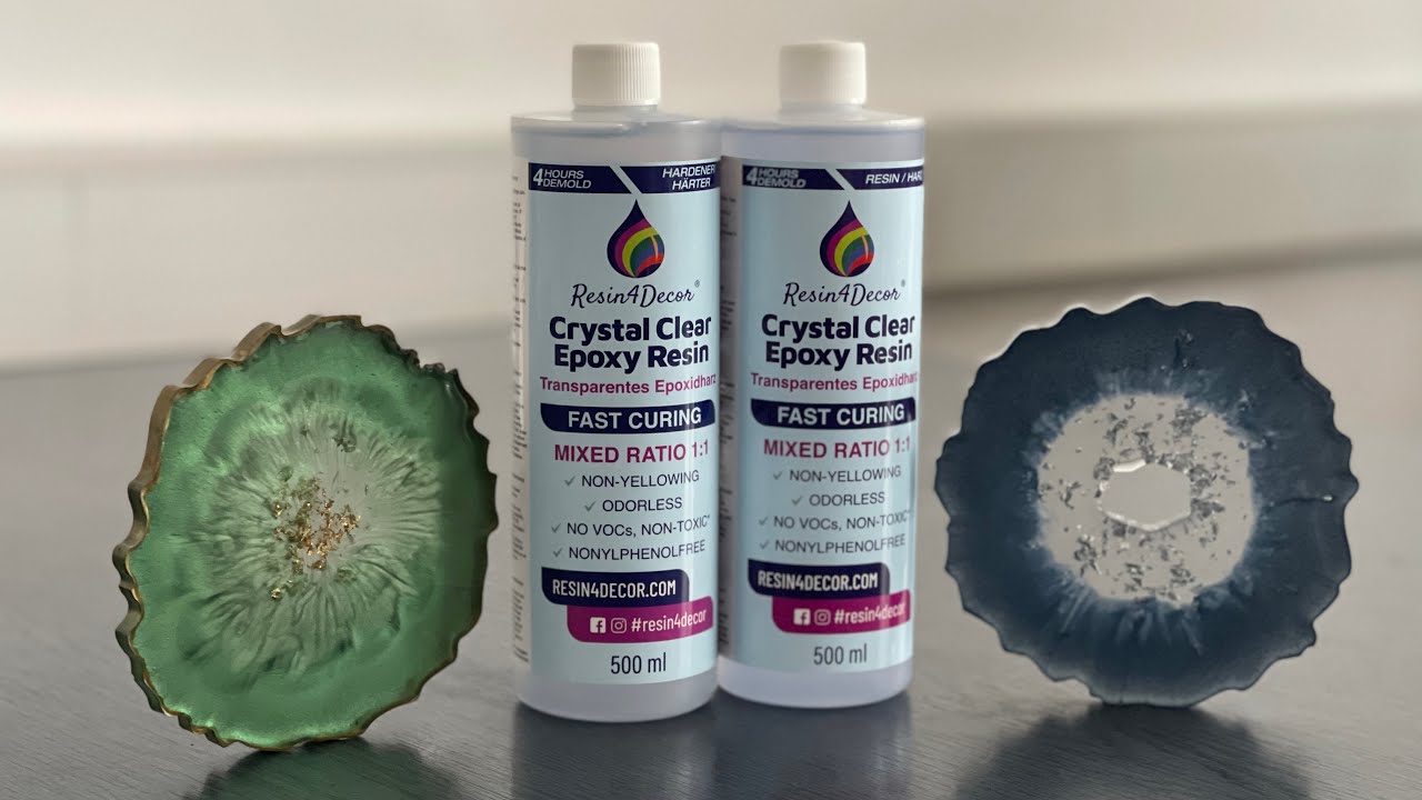 RESIN4DECOR 1:1 Fast Curing Epoxy Resin (10h Curing Time) - YouTube