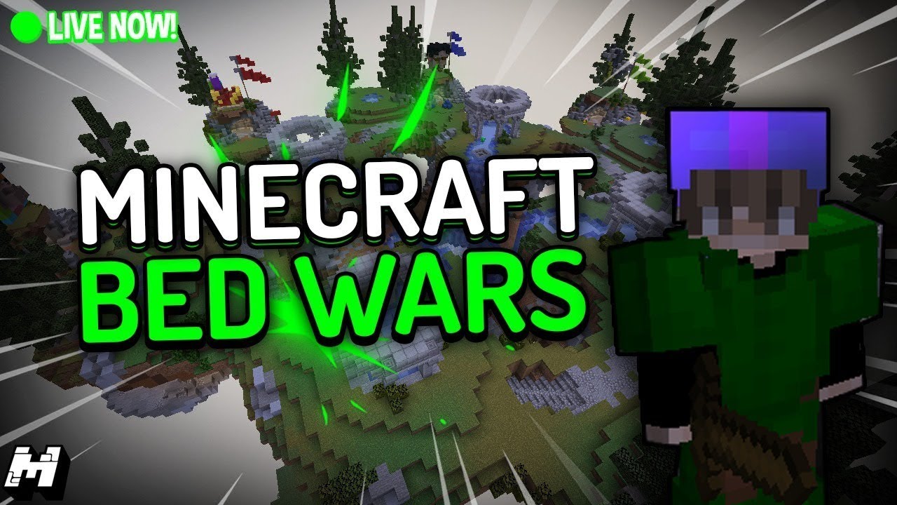 MINECRAFT SKYWARS AND BEDWARS LIVE 🔴 | Playing With Viewers! ROAD TO 4 ...