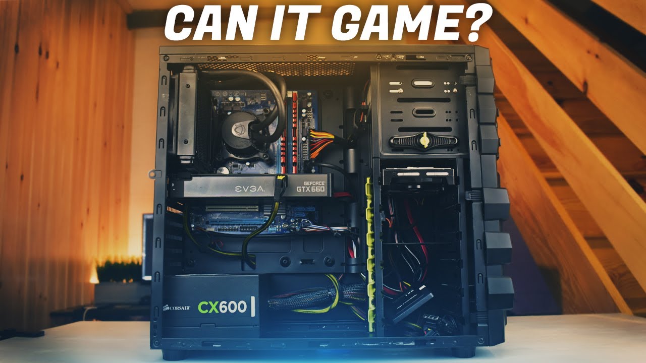 $130 Budget Gaming PC?! | CAN IT GAME?? - YouTube