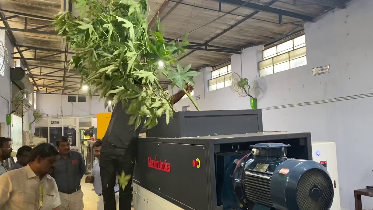 Maxin India Green waste Shredder, Green waste shredder, Organic Waste ...