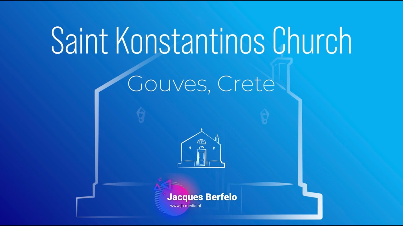 Saint Konstantinos Church Gouves, Crete - YouTube