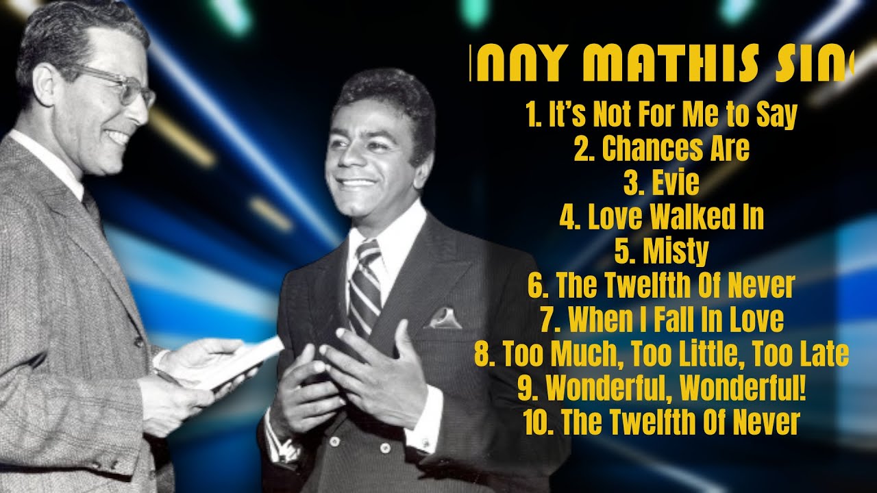 Johnny Mathis Singer-Year's music sensation mixtape-Premier Tunes ...