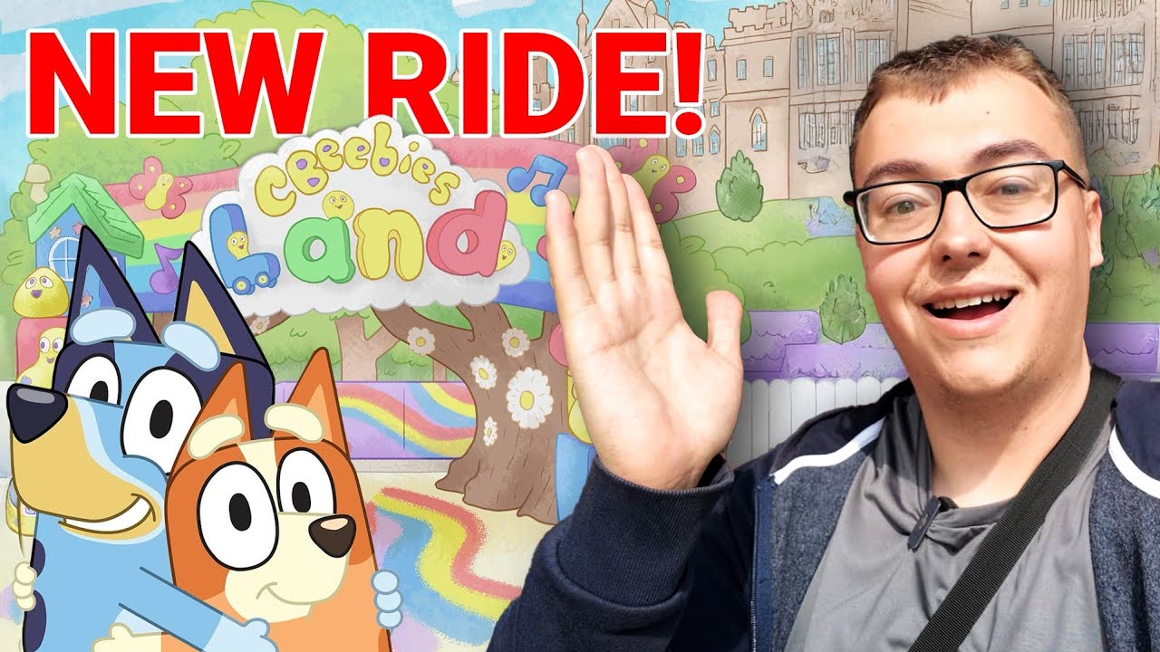 Bluey Themed Ride Announced For Alton Towers Resort! - YouTube